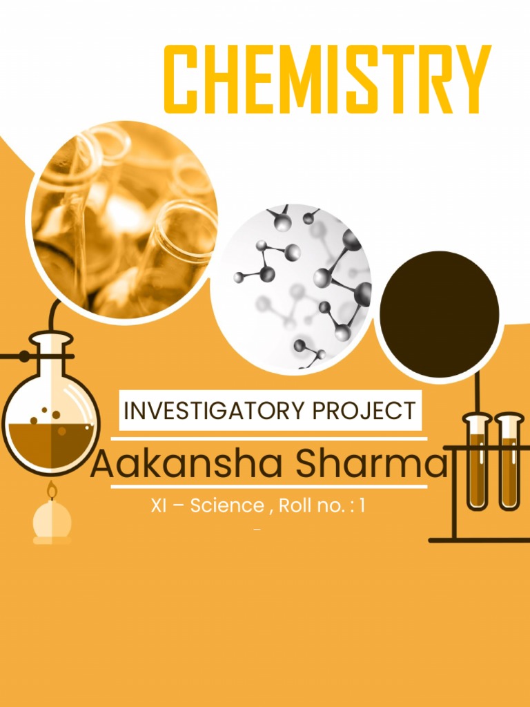 Chemistry Project | PDF | Sulfide | Water