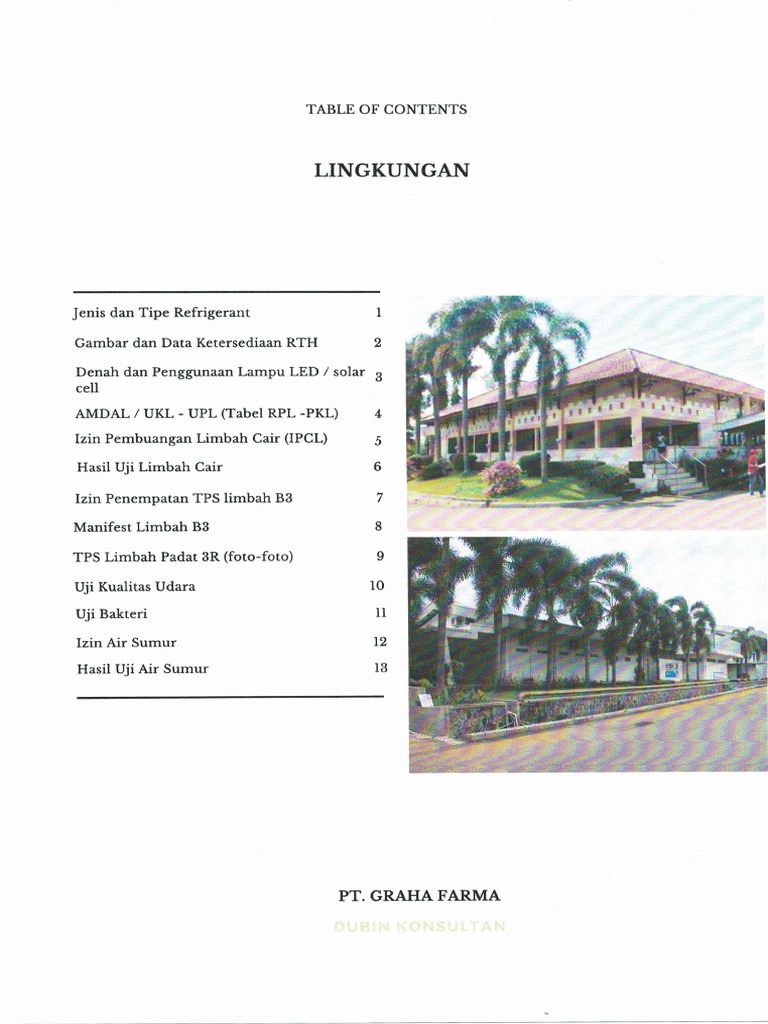 Pt. Graha Farma Lingkungan 1 | PDF