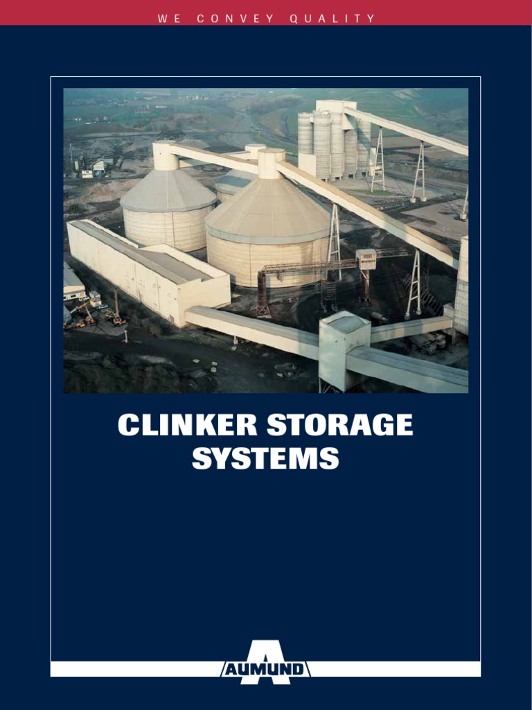 Clinker Storage Systems | PDF | Mill (Grinding) | Concrete