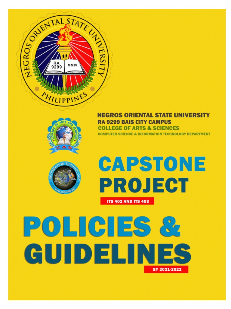 Capstone Project Guidelines Final Draft | PDF | Software Development ...