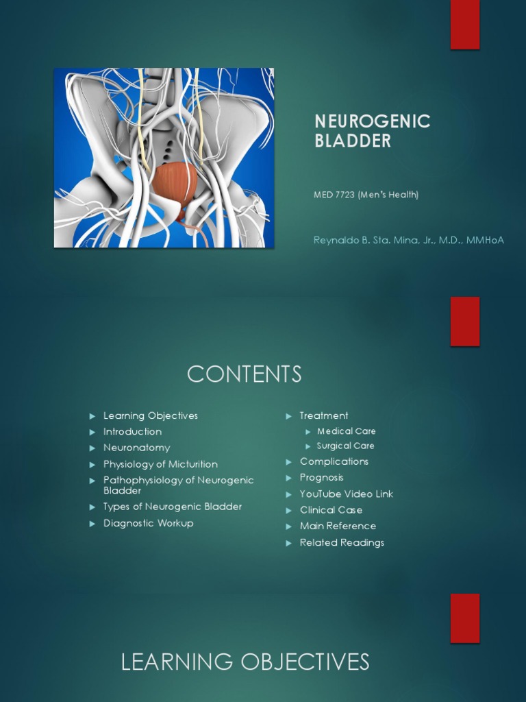 NEUROGENIC BLADDER Nov 2021 | PDF | Urinary Incontinence | Urination