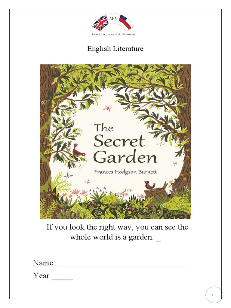 The Secret Garden - Workbook | PDF | The Secret Garden