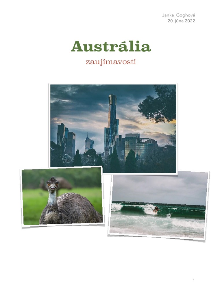 Austrália Zaujímavosti | PDF