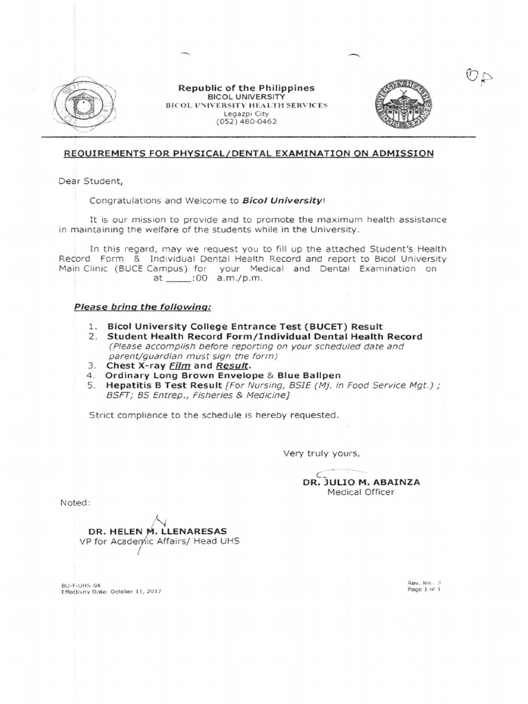 RFQ Attachment Health Forms | PDF | Medical Specialties | Health Care