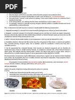 Mohs Hardness Scale Worksheet | PDF | Minerals | Natural Materials