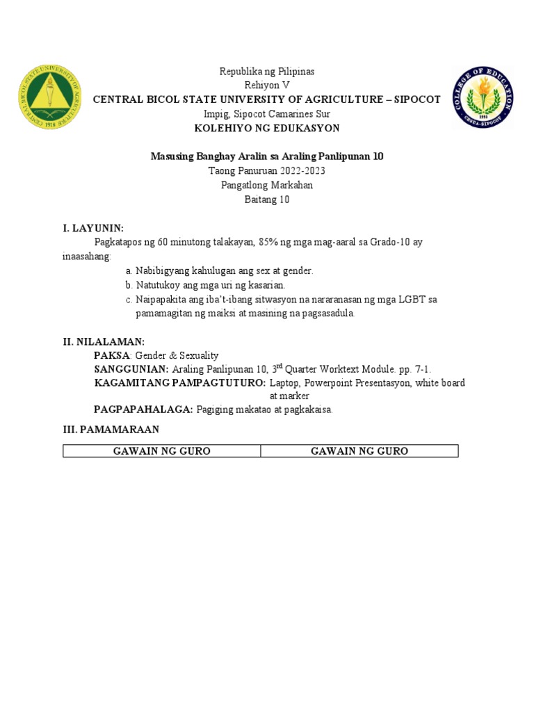 Gender and Sexuality LP | PDF