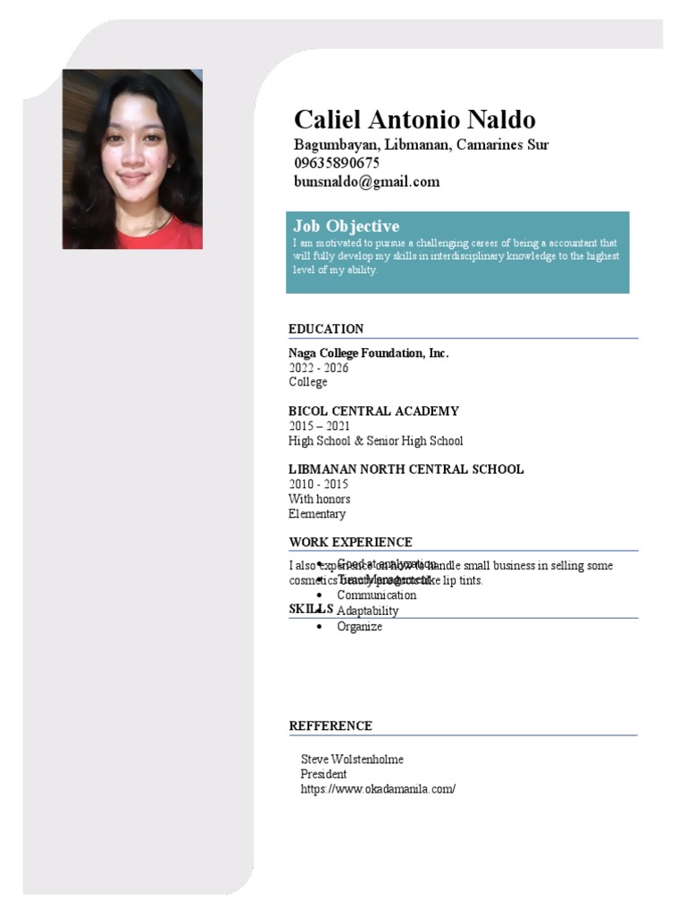 Cover Letter Resume | PDF | Cognition | Learning