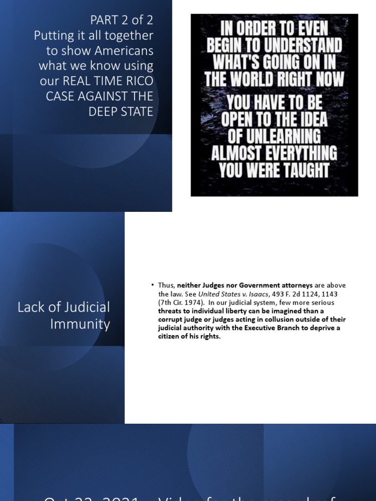 Putting It All Together To Show Americans What We Know Using Our REAL ... Putting It All Together To Show Americans What We Know Using Our REAL ...