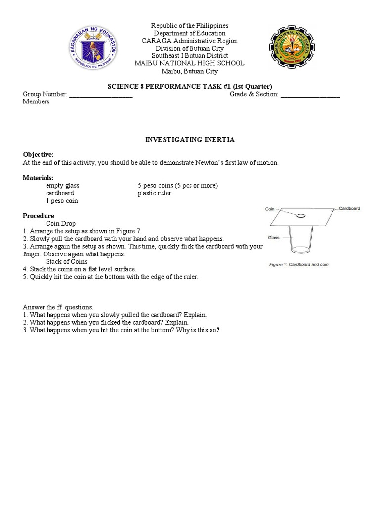 Investigating Inertia - Demo | PDF