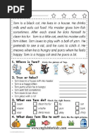 Grade 4 Reading Comprehension Worksheets | PDF | Digital Camera | Telephone