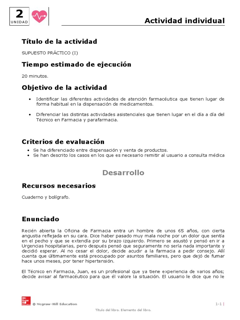 U02 Ain 002 | PDF | Farmacéutico | Farmacia