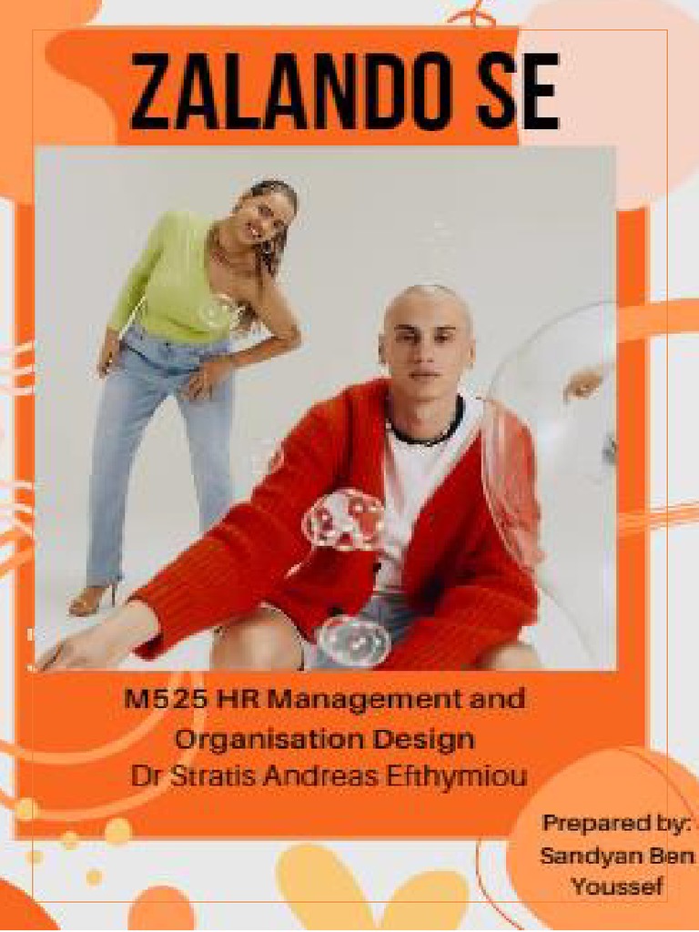 Zalando Internal and External Analysis | PDF | Change Management ...
