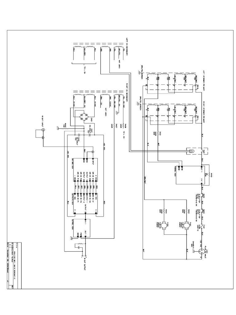 Krell KSA-100 Schematic | PDF