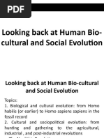 Unit V - Human Biocultural Evolution | PDF | Evolution | Homo