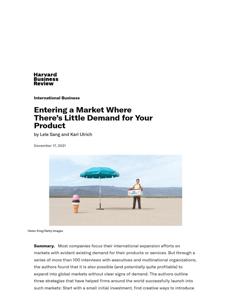 Strategies for Entering Low-Demand Markets | PDF | Brand | Luxury Goods