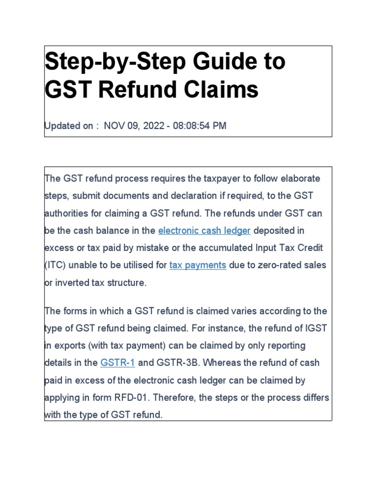 Refund Download Free Pdf Taxes Invoice