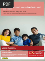 ABSLI Nishchit Aayush Plan V12 Brochure Web Version 8679bdb2d3 | PDF ...