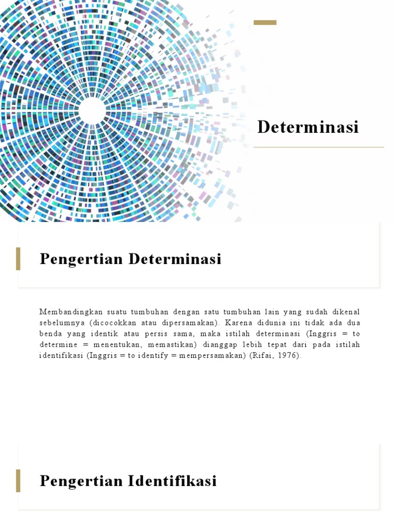 6 Determinasi | PDF