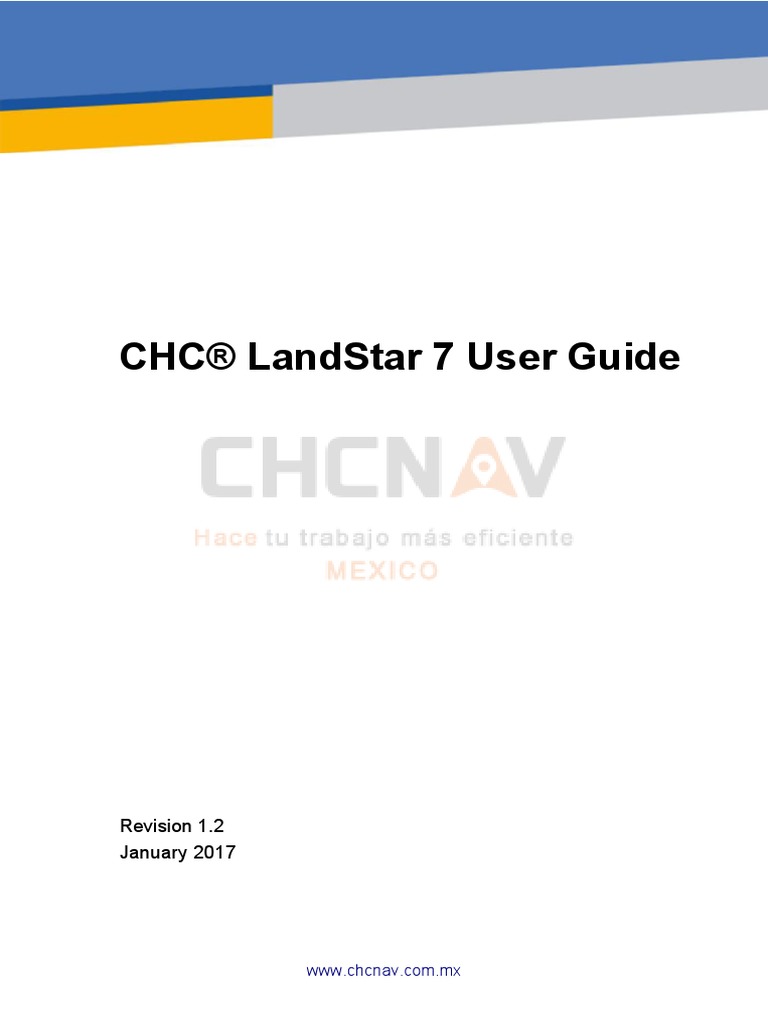 Manual Software LandStar 7 1 2 | PDF | Global Positioning System ...