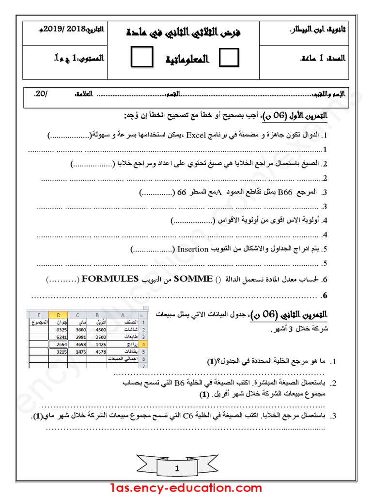 EncyEduc 1as Informatique 535546 | PDF