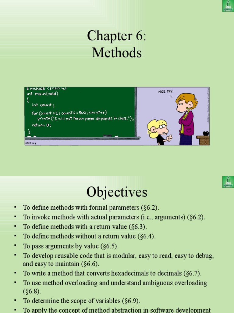 Cpcs202 06 Methods S19 Pdf Parameter Computer Programming Method Computer Programming