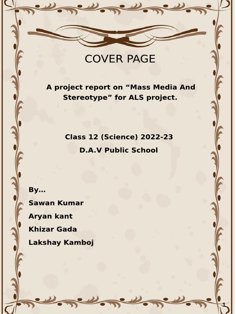 Project File PDF | PDF