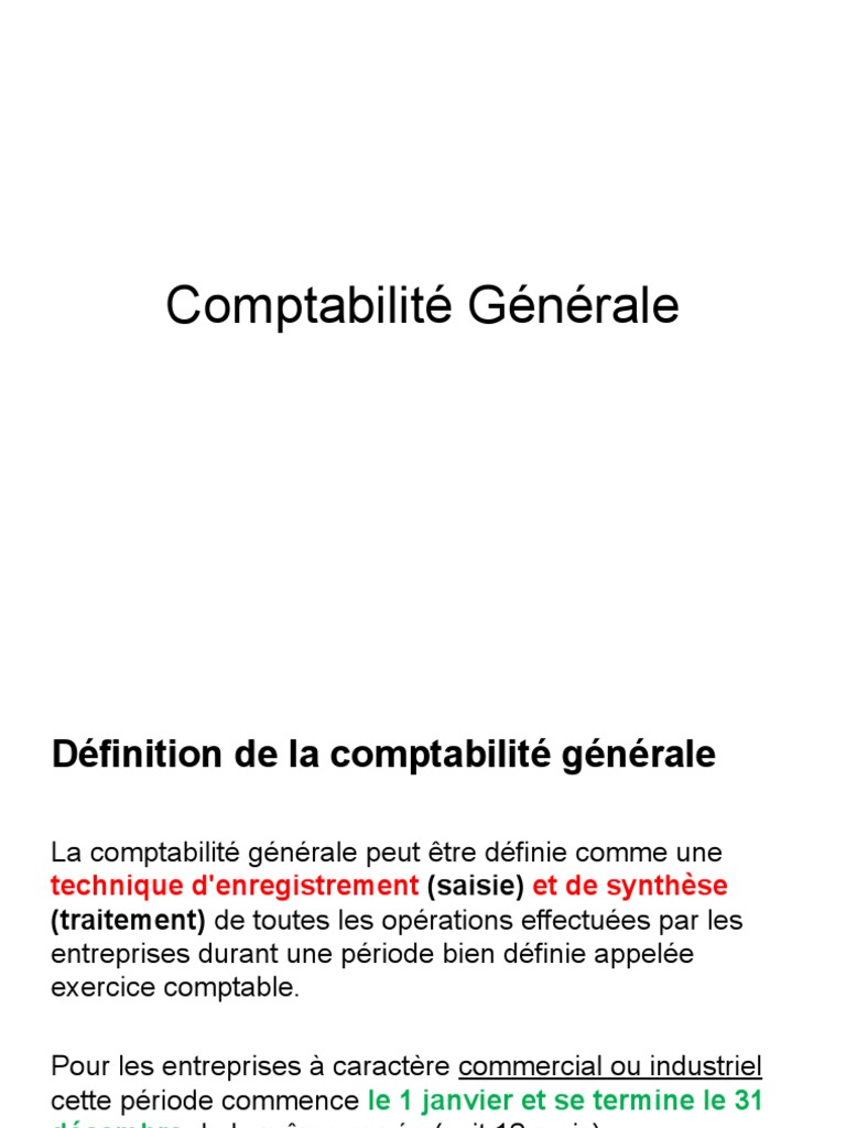 Comptabilité 1 (Bilan GL Et LJ) | PDF | Comptabilité | Bilan comptable
