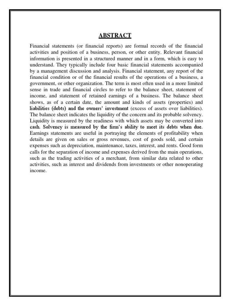 FMA (Financial Analysis Schedule 3) Britannia | PDF | Retained Earnings ...