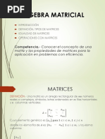 Tipos de Matrices Segun Operaciiones Algebraicas | PDF | Matriz ...