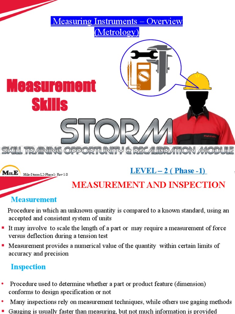 Measuring Instruments - Metrology - Overview | Download Free PDF | Accuracy And Precision ...
