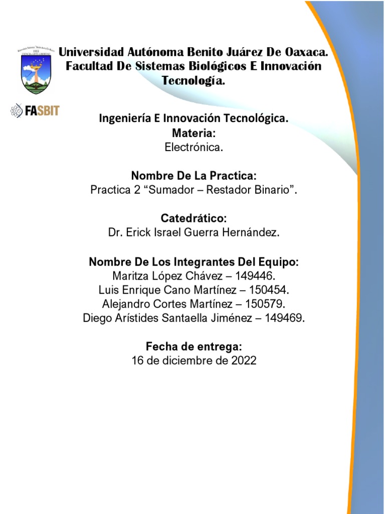 Reporte de Practica 2° | PDF | Ciencias de la Computación | Ingeniería Informática