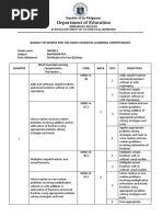 Math Melcs Grade 6 | PDF | Area | Equations