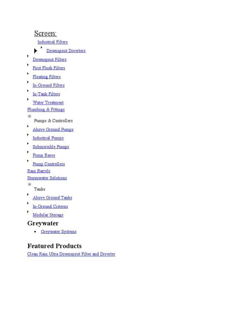 Screen:: Greywater | PDF | Ultraviolet | Water
