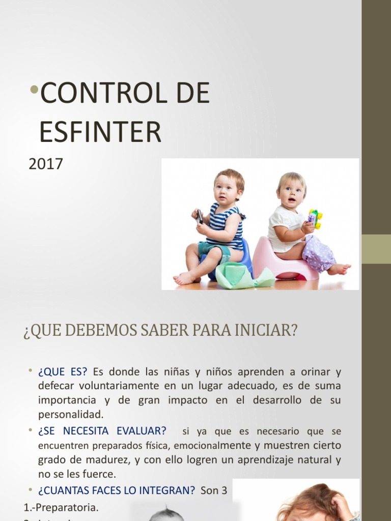 Control de Esfínter | PDF