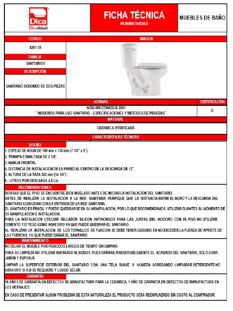 WC Tanque Bajo | PDF