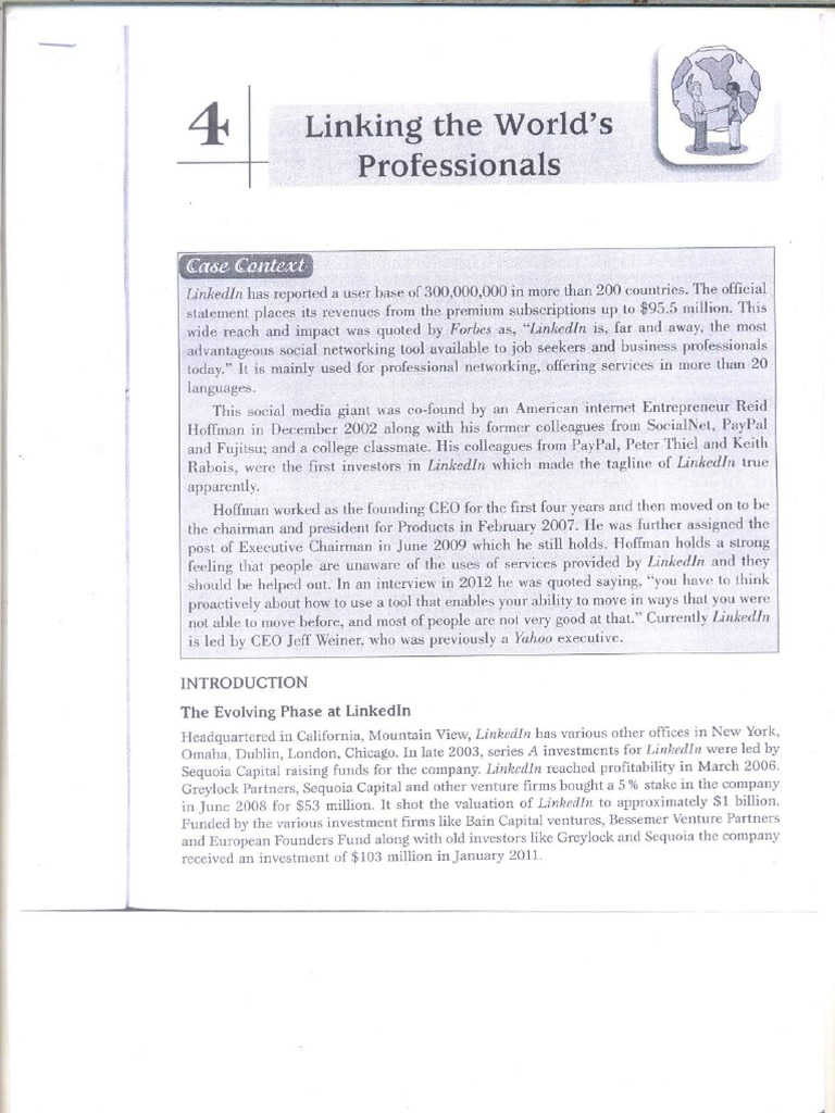 Linking The World's Professionals-Compressed | PDF