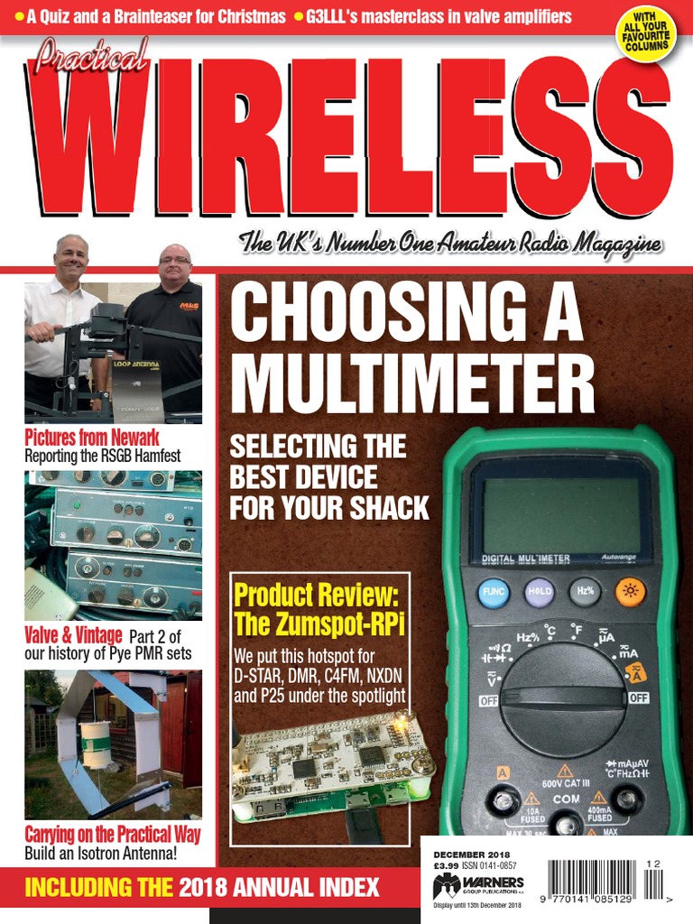 Practical Wireless - December 2018 | PDF | High Frequency | Amateur Radio