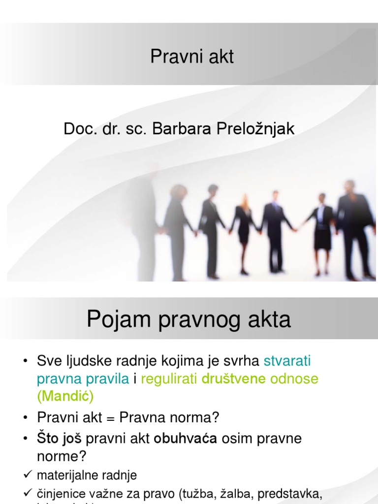 Pravni Akt | PDF