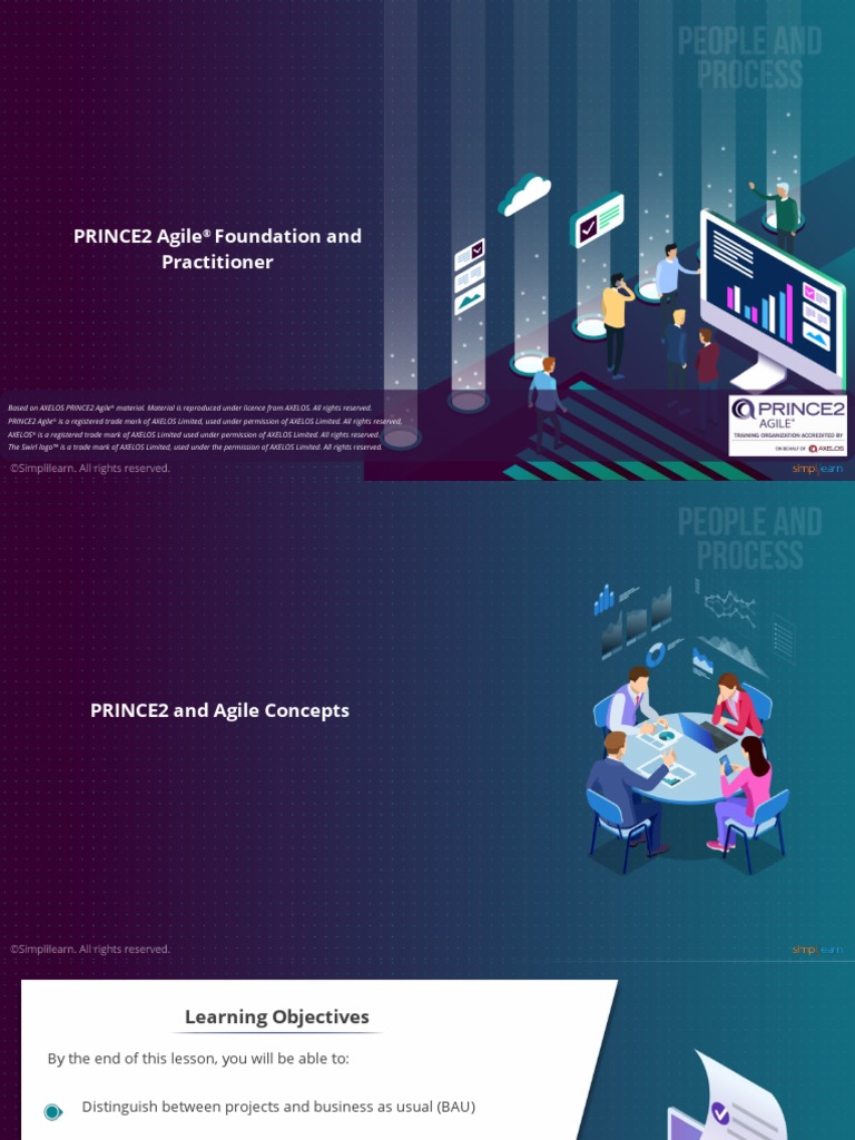 Lesson 2 - PRINCE2 and Agile | PDF | Agile Software Development | Lean Startup