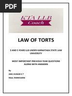 LLB 1st Semister July2023 Question Papers | PDF