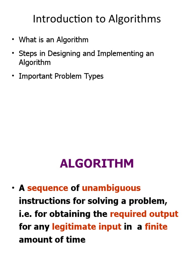 Introduction To Algorithms | PDF | Algorithms | Mathematics Introduction To Algorithms | PDF | Algorithms | Mathematics