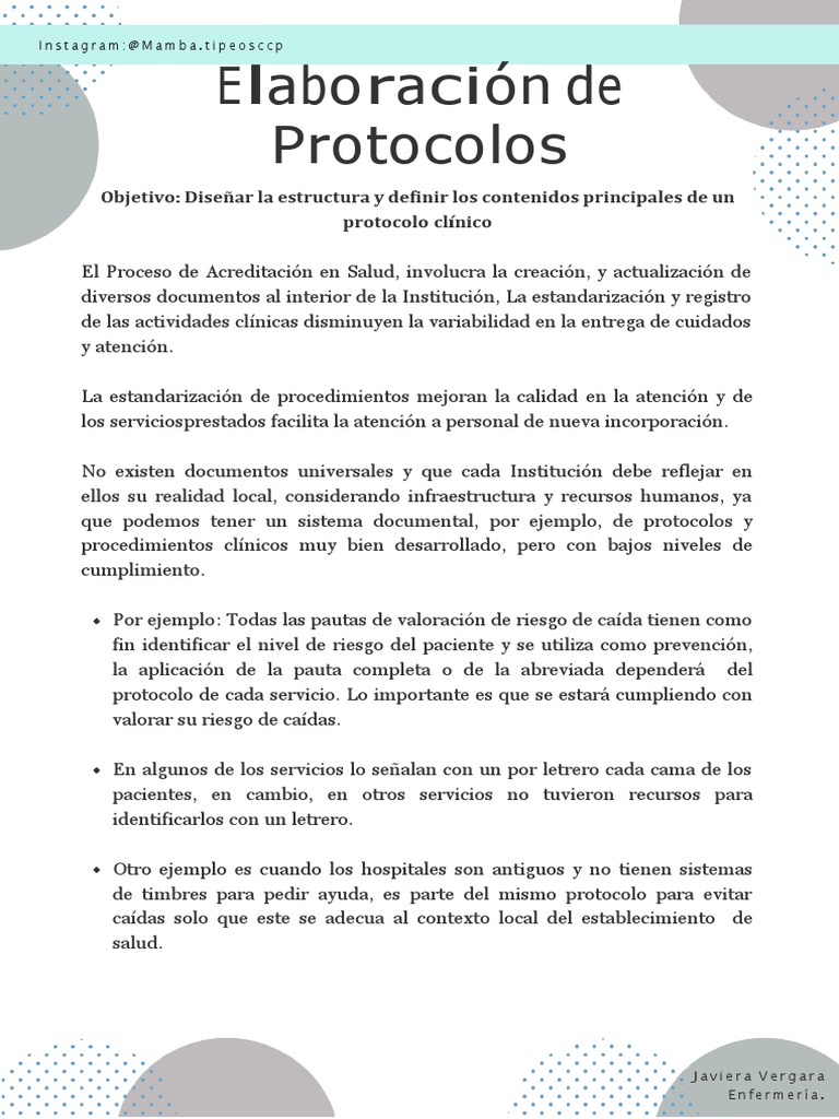Clase 5 Sincronica Elaboración de Protocolos | PDF
