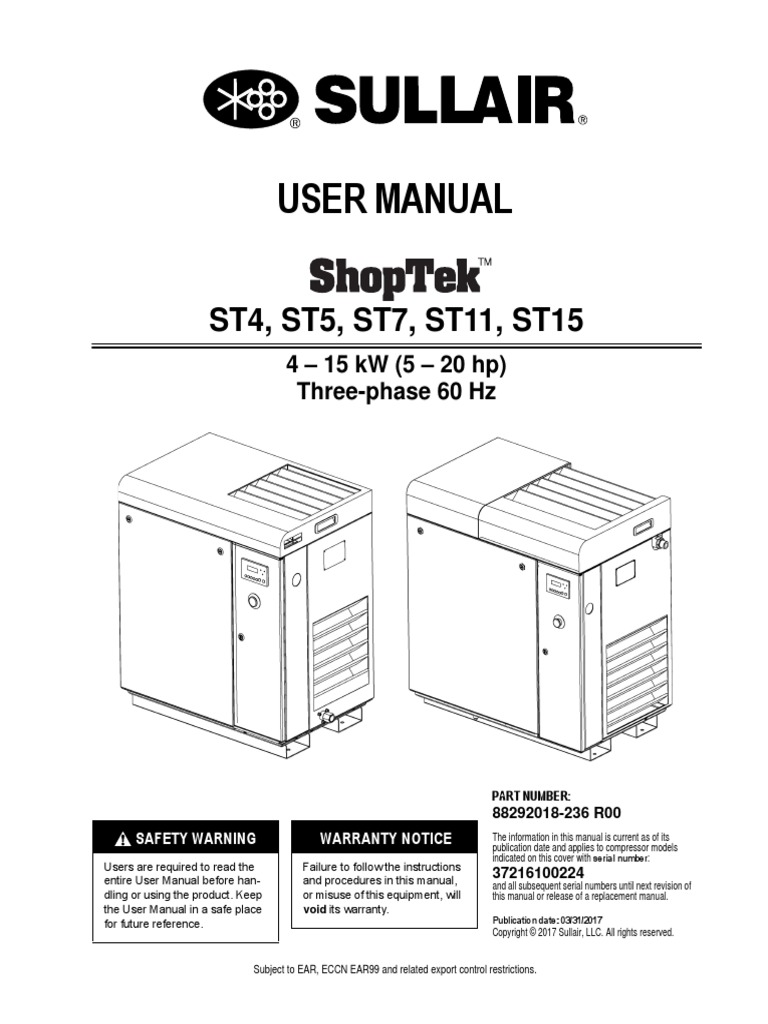 User Manual: ST4, ST5, ST7, ST11, ST15 | PDF | Manufactured Goods