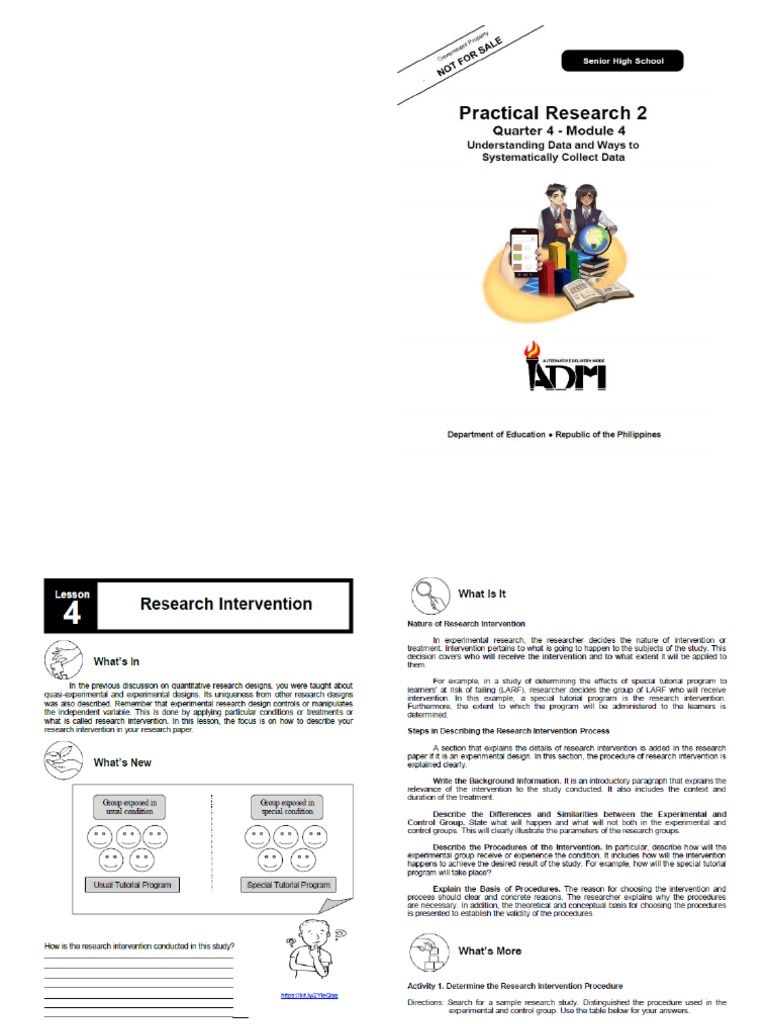 Lesson 4 Research Intervention | PDF