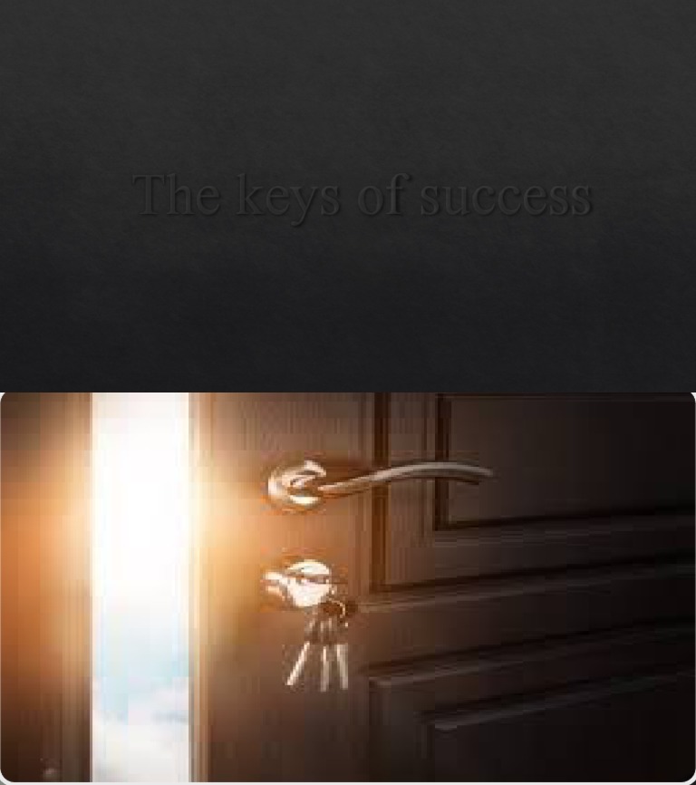 Présentation - Keys of Success | PDF | Self-Improvement