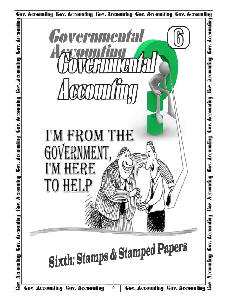 Government Stamps & Papers Accounting | PDF | Cheque | Debits And Credits