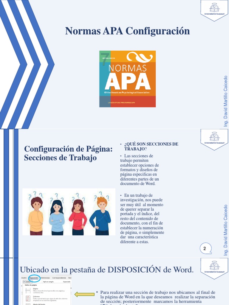 Unidad 2 - Clase 7 Normas APA Configuracion Titulos y Enc | PDF ...