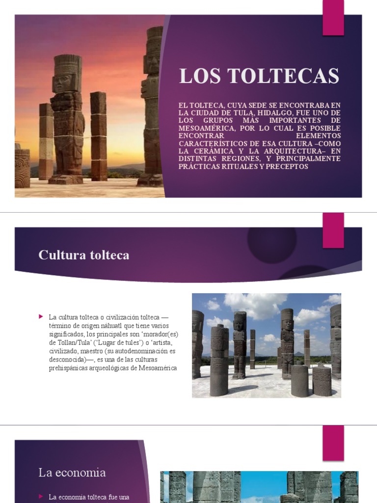 Cultura y economía de los toltecas | PDF | Mesoamérica | Cultura de las ...