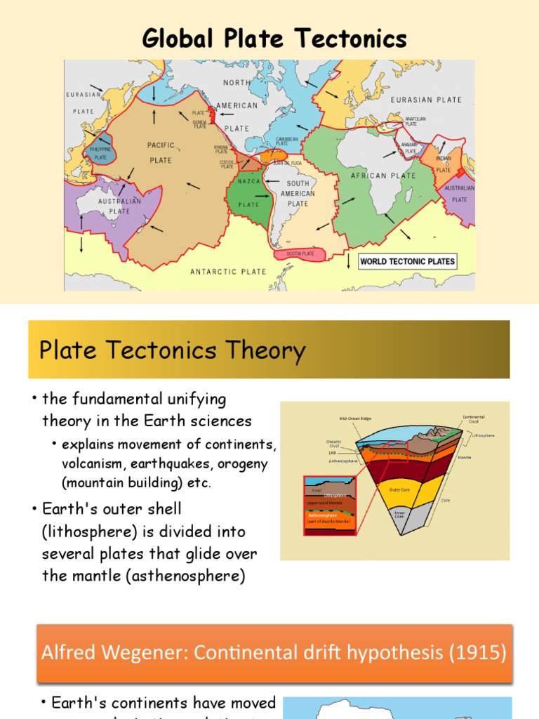 3 Global Plate Tectonics | PDF | Plate Tectonics | Structural Geology