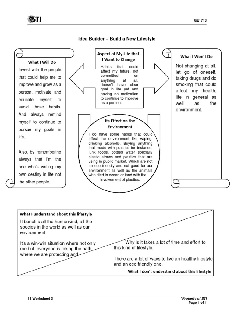 11 Worksheet 3 | PDF | Motivation | Motivational